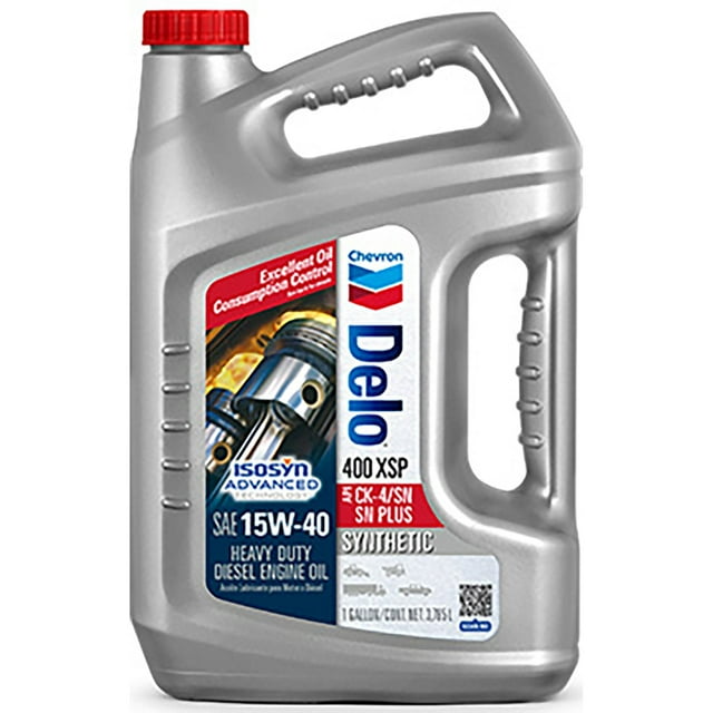 Delo 400 XSP 15W-40 3/1 gallon Full Synthetic Heavy Duty Diesel Motor ...