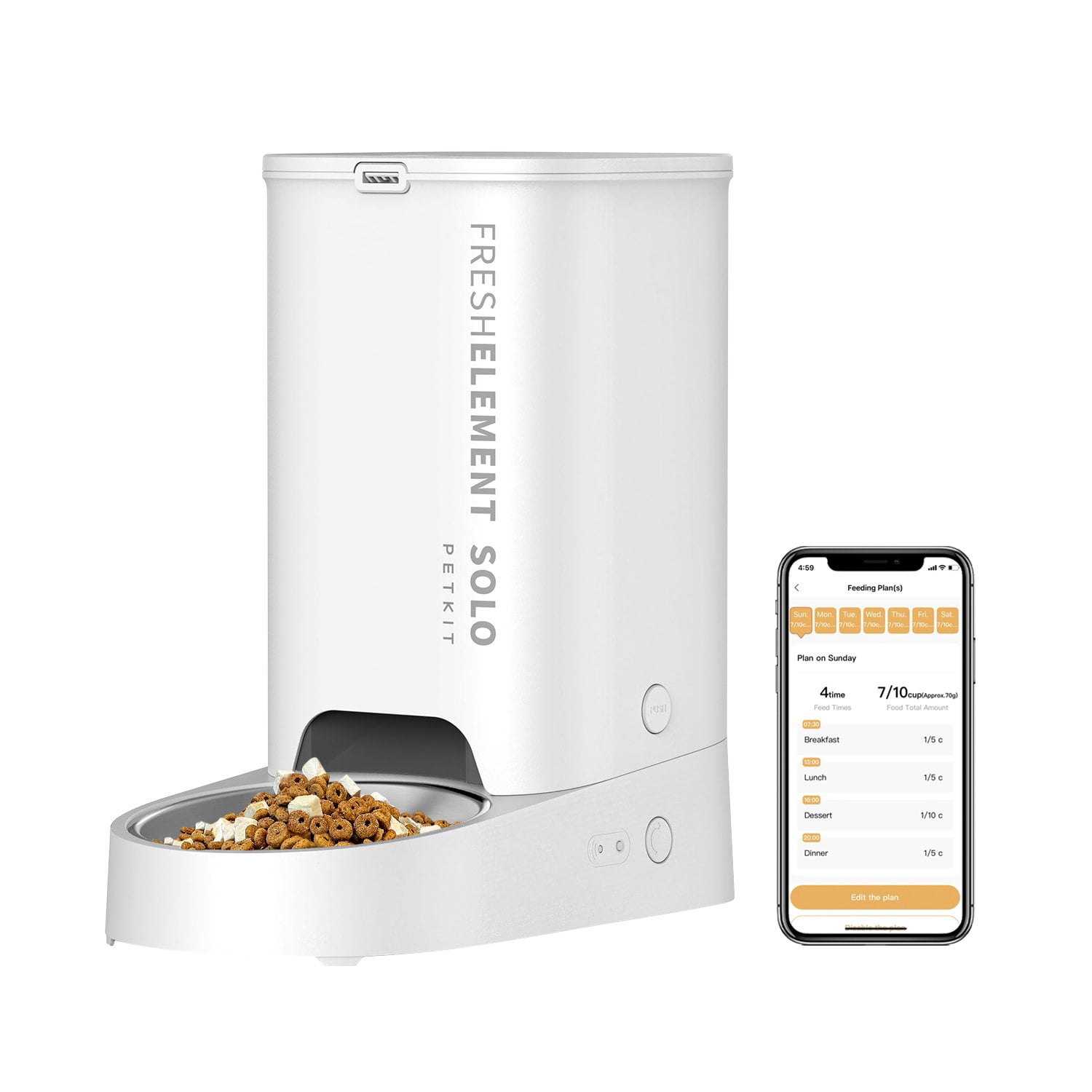 Petkit Fresh Element Solo Smart Pet Food Dispenser - Samsclub.com