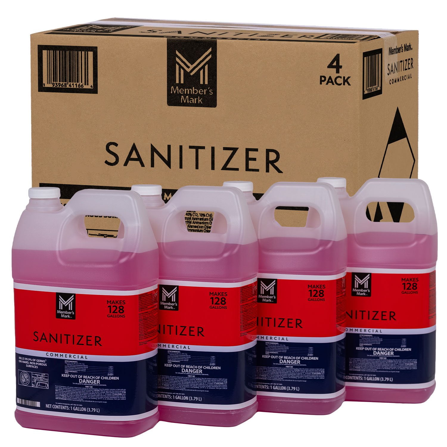 Member's Mark Commercial Sanitizer, 1 Gallon Jugs - Samsclub.com