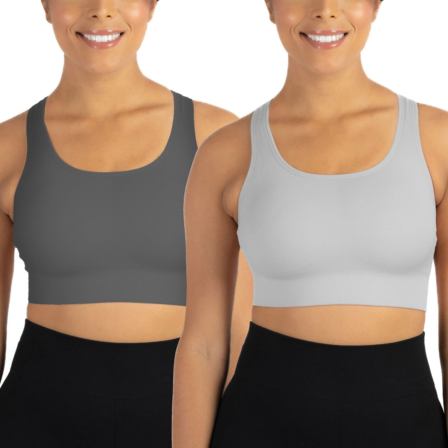 Member's Mark Women's 2 Pack Racerback Sports Bra - Samsclub.com
