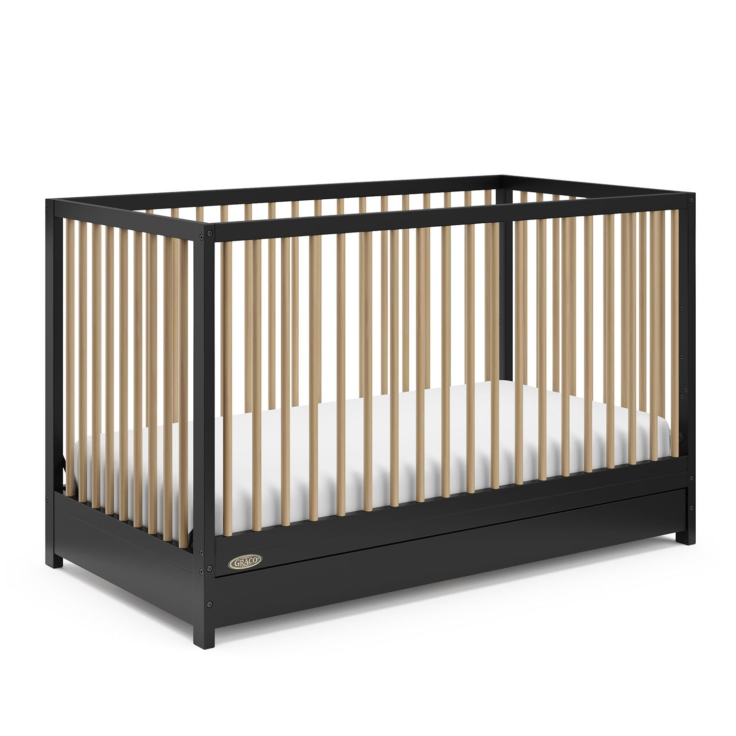 Graco Teddi 5-in-1 Convertible Crib with Drawer, Choose Color ...