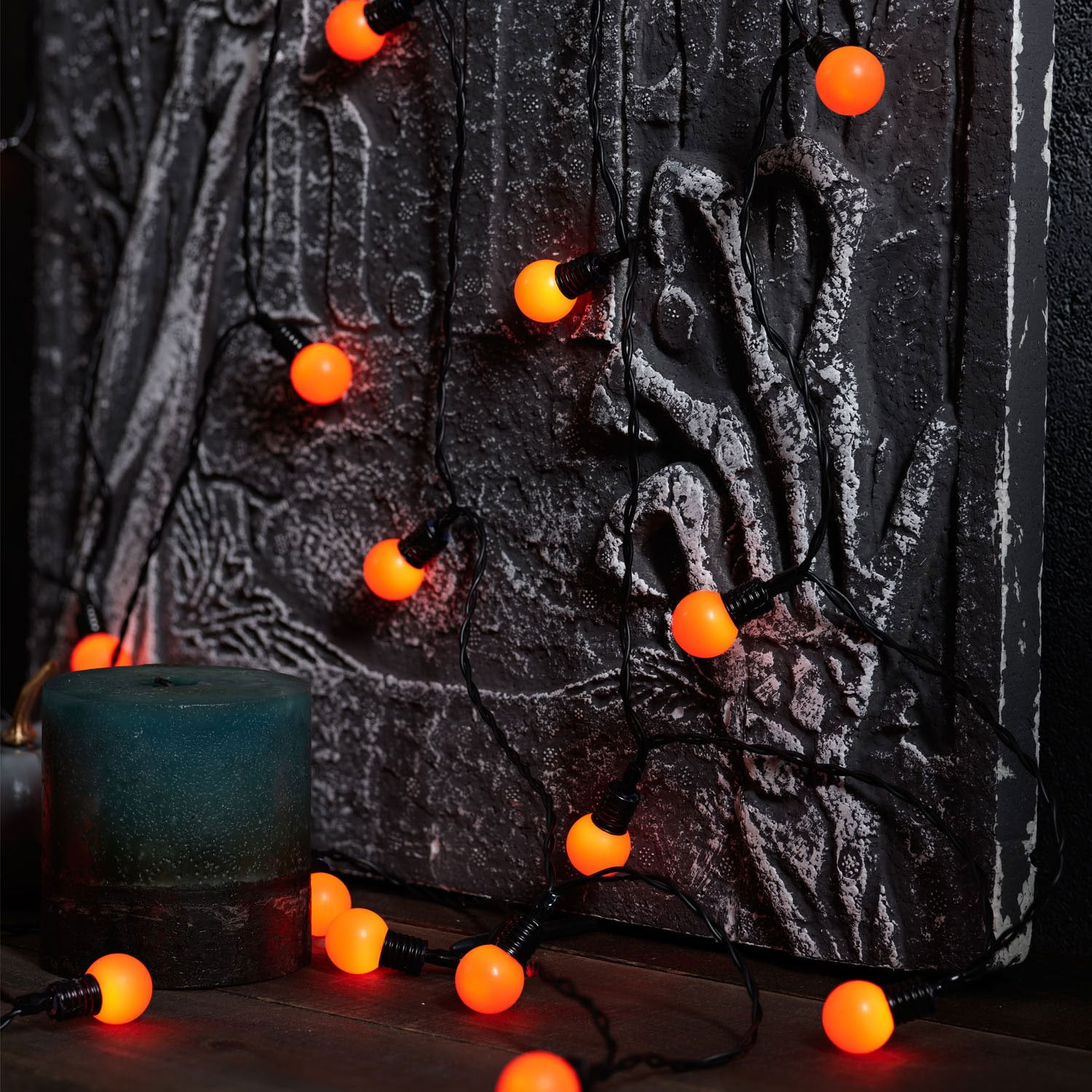 Member's Mark 50ct 8-Function LED Berry Lights, Set of 3, 24.5' Lighted ...