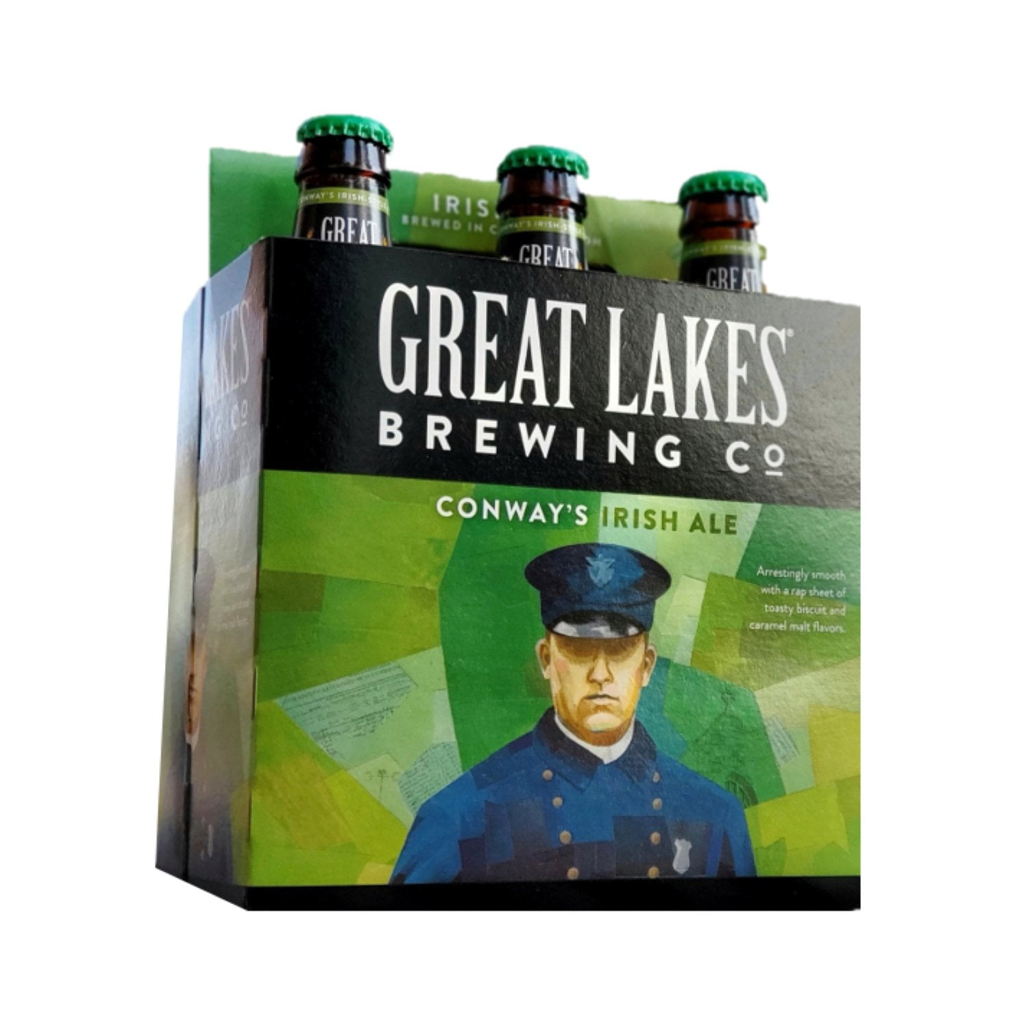 Great Lakes Seasonal Conway's Irish Ale Beer, 12 fl. oz. bottle, 6 pk ...