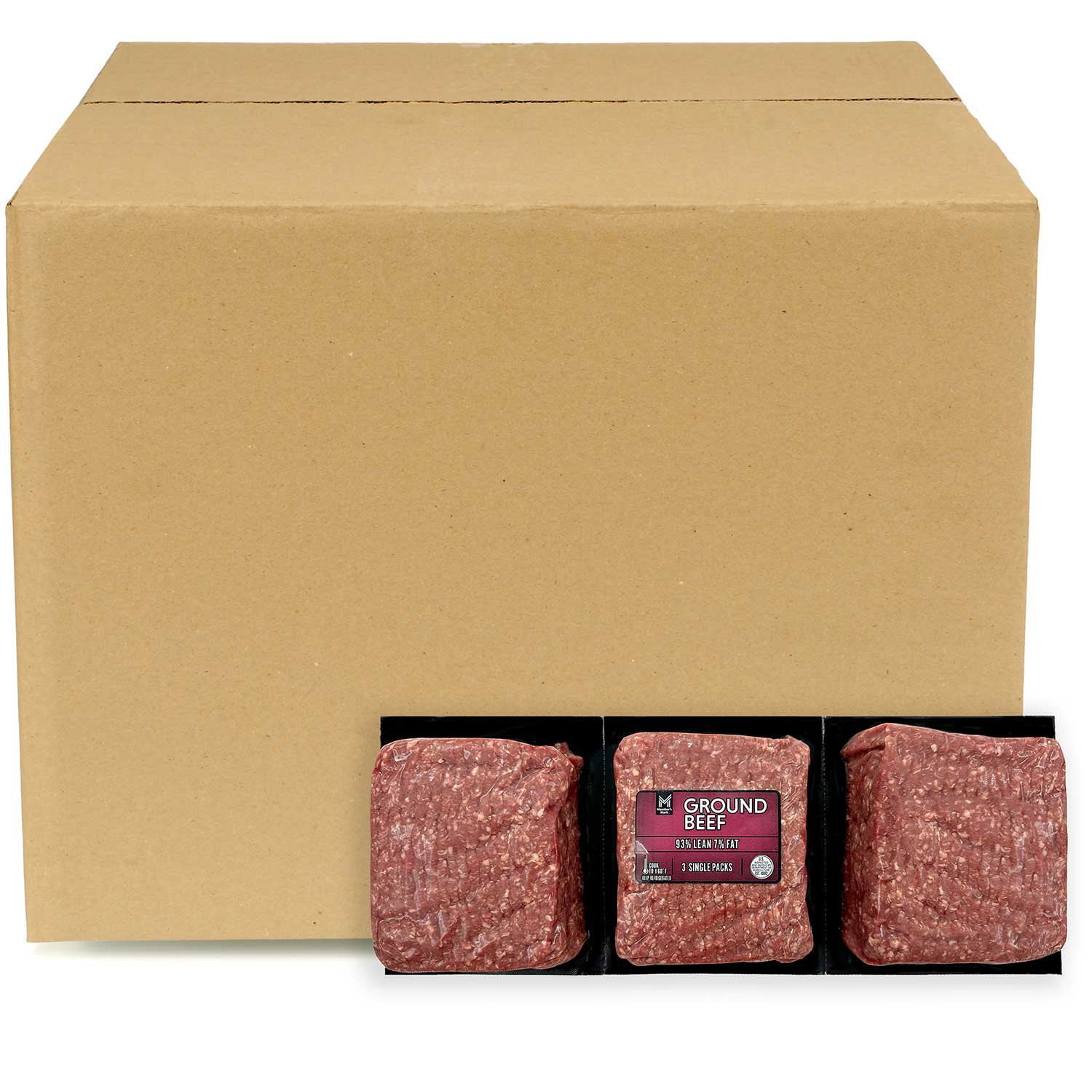 Member's Mark 93/7 Ground Beef, Case, priced per pound - Samsclub.com