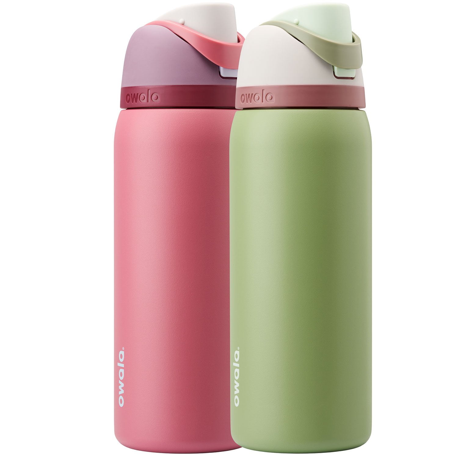 Owala FreeSip 32-oz. Stainless Steel Water Bottle + 2 Bonus Straws ...