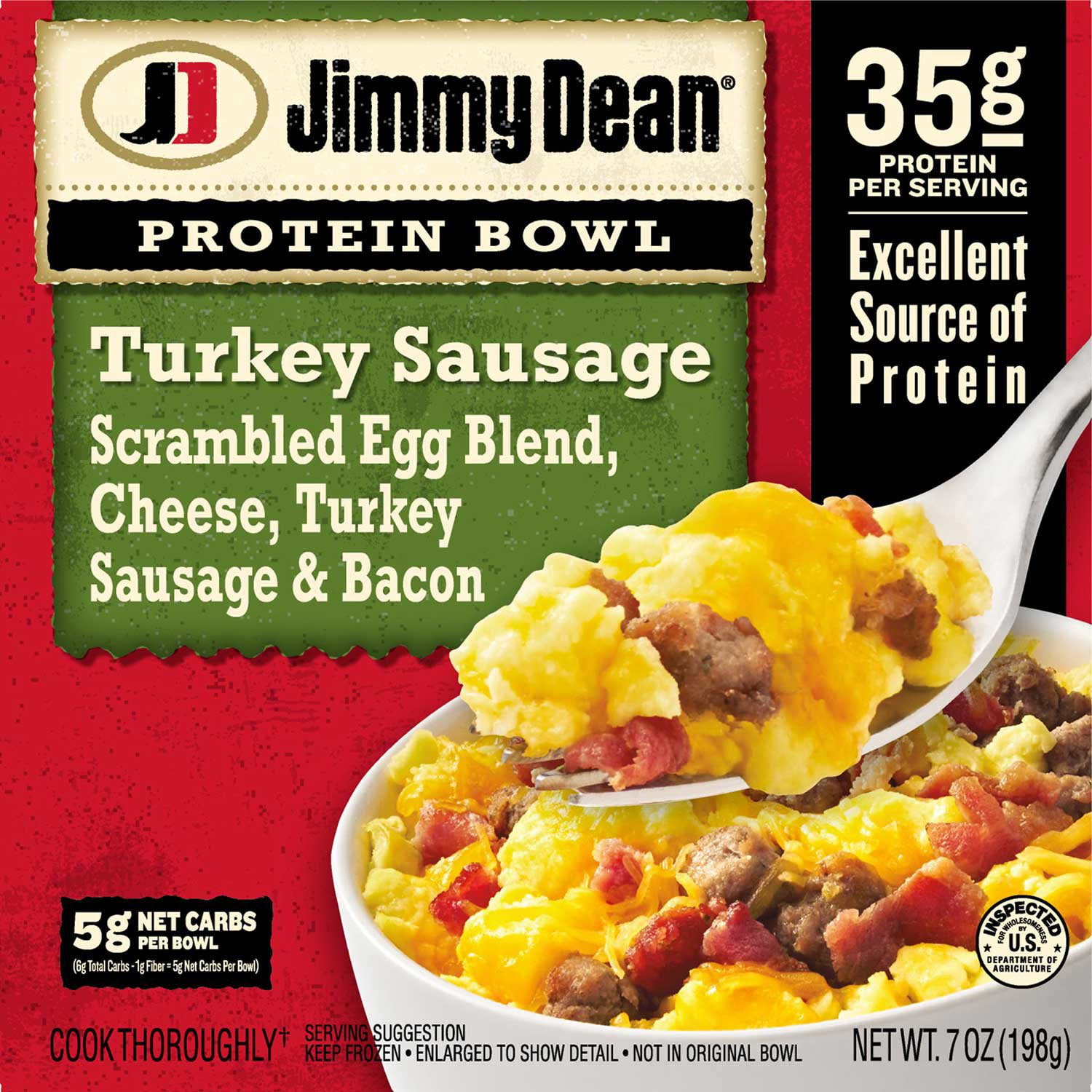 Jimmy Dean Turkey Sausage Protein Bowl, Frozen, 7 oz., 4 ct. - Samsclub.com