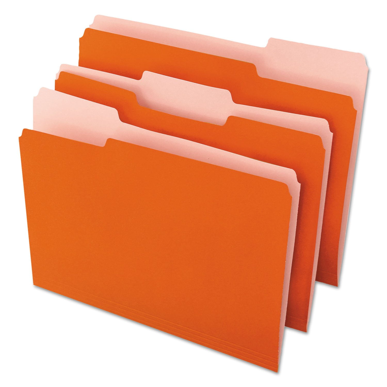 Universal File Folders, 1/3 Cut One-Ply Top Tab, Letter, 100/Box ...