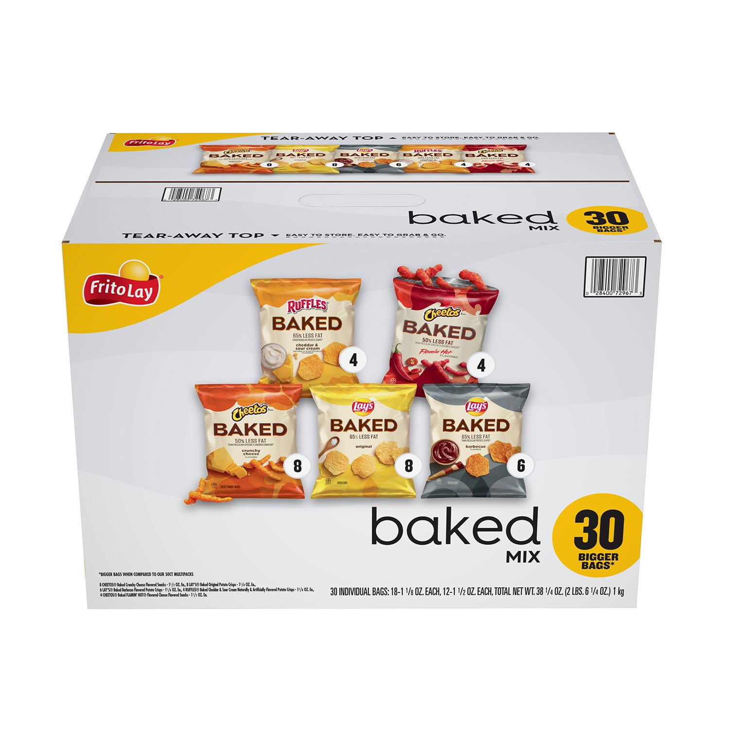 Frito-Lay Baked Variety Pack Chips, 30 pk. - Samsclub.com