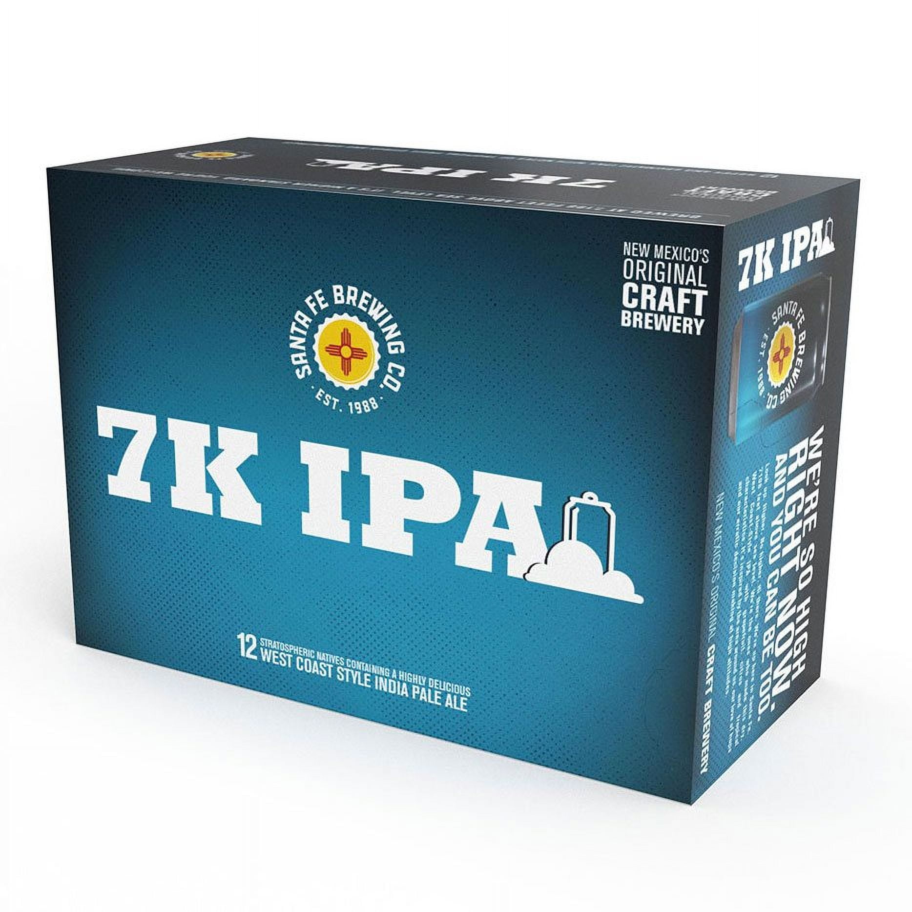 Santa Fe 7K IPA Ale Beer, 12 fl. oz. can, 12 pk. - Samsclub.com