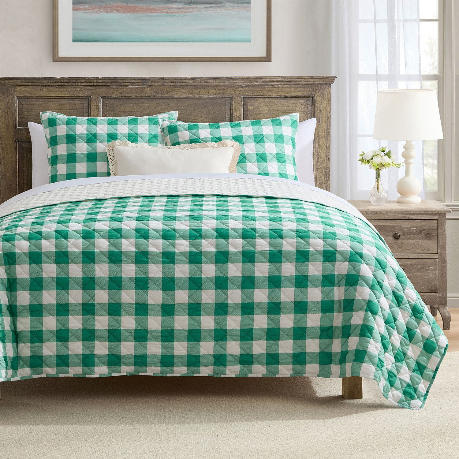 Draper James 4-Piece Printed Cotton Quilt Set, Assorted Sizes ...