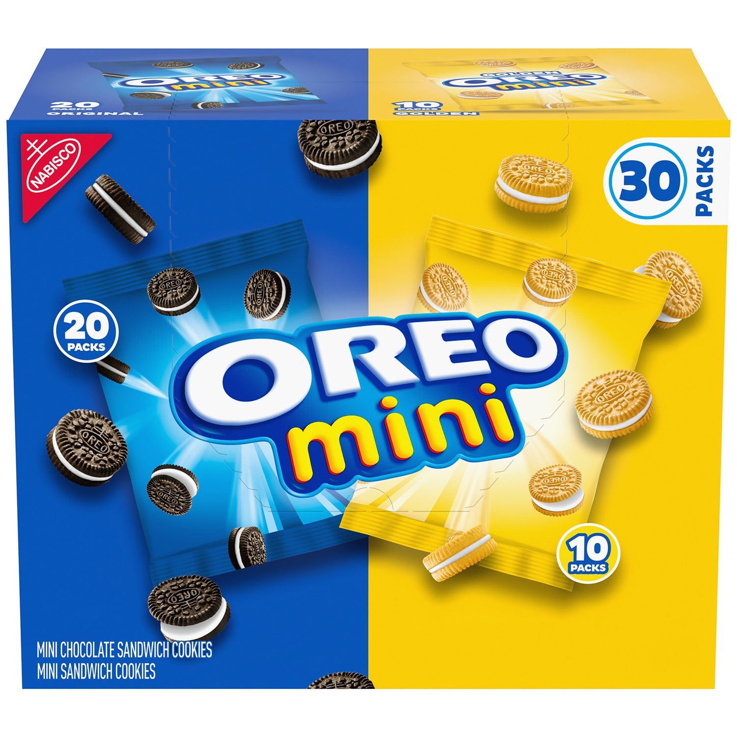 OREO Mini Mix Variety Pack Sandwich Cookies, 1.5 oz., 30 pk. - Samsclub.com