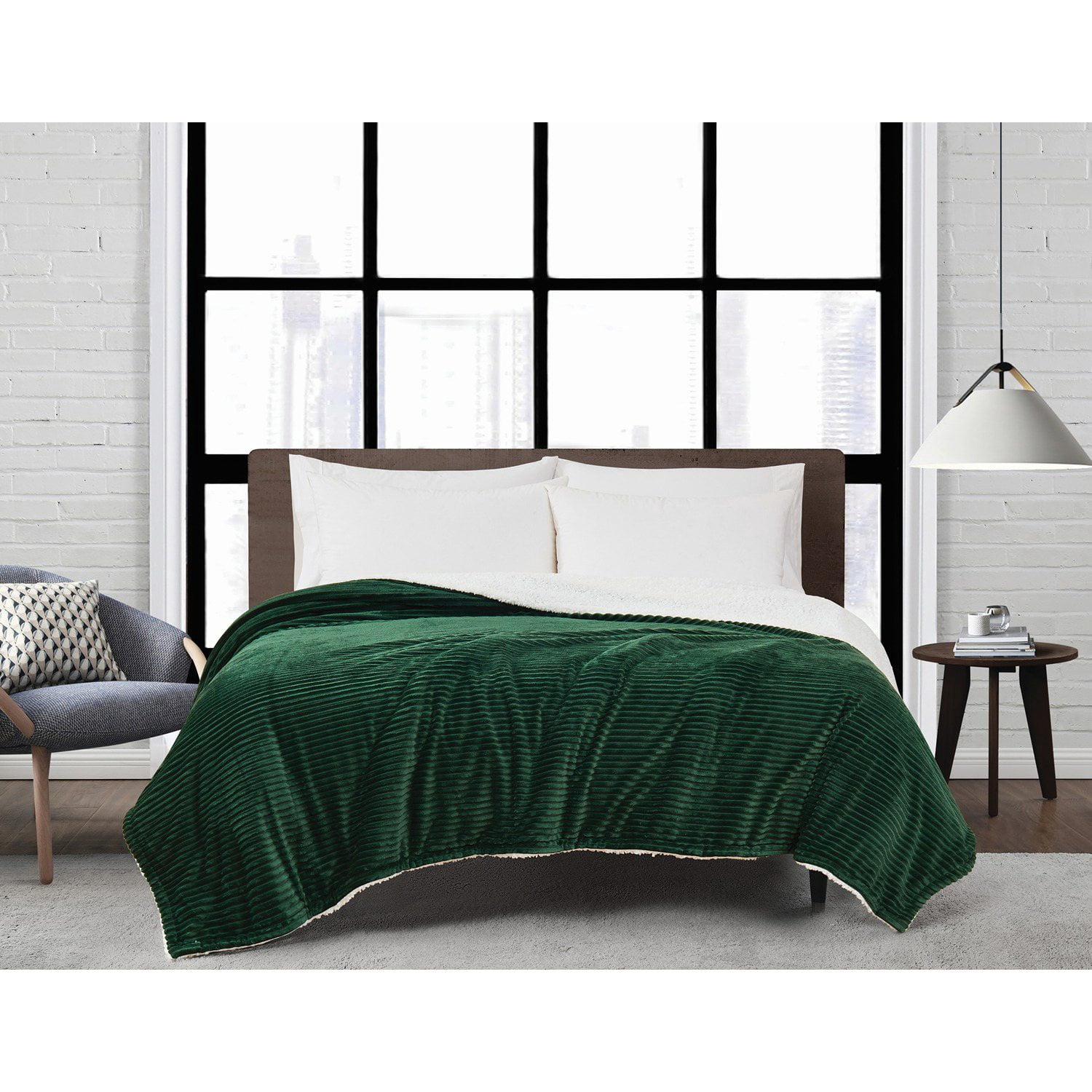 London Fog Plush Corduroy Bed Blanket, Assorted Sizes - Samsclub.com