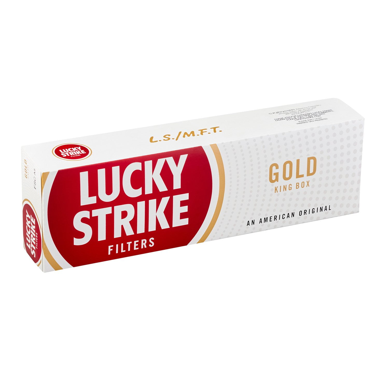 Lucky Strike Gold Box Cigarettes 20 ct., 10 pk. - Customer ratings ...