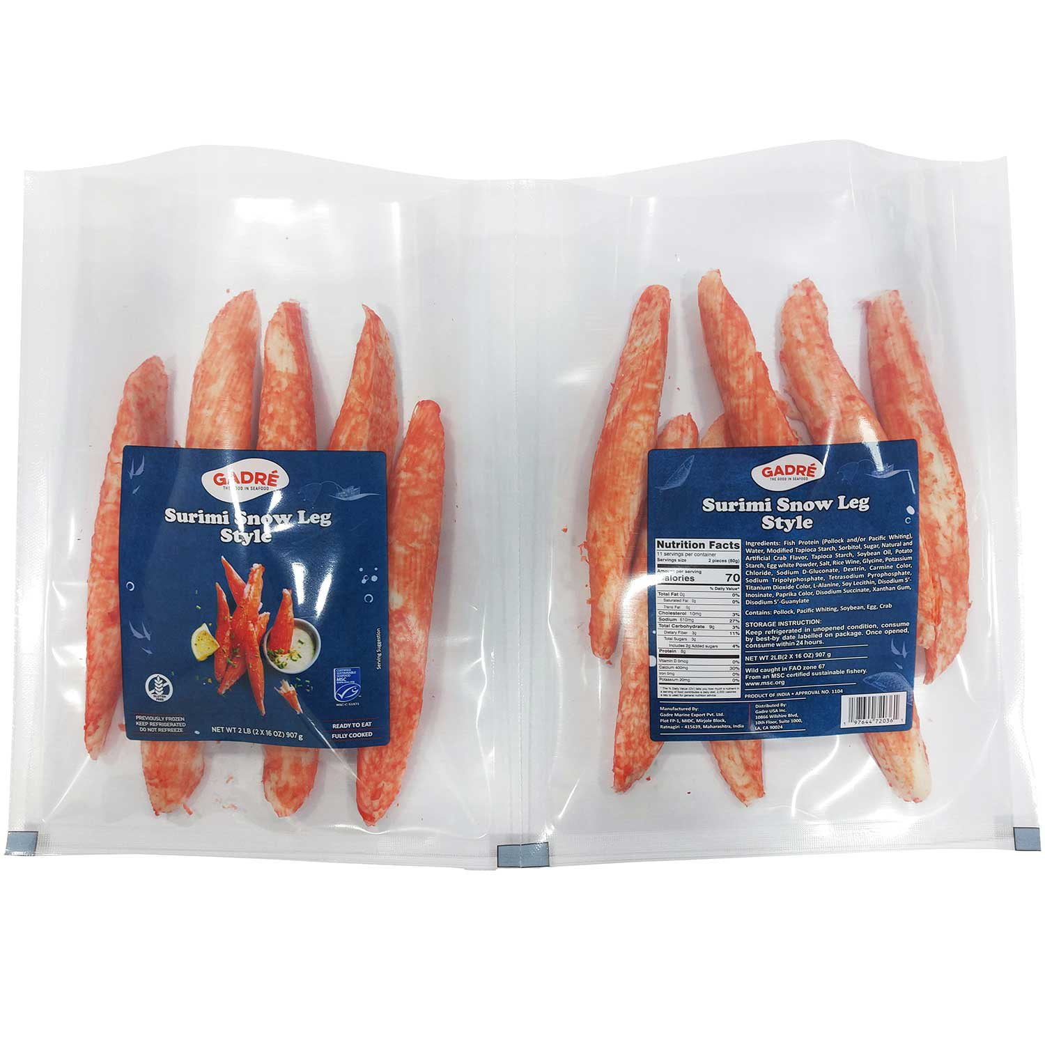 Gadré Surimi Snow Leg Style, 16 oz., 2 pk. - Samsclub.com