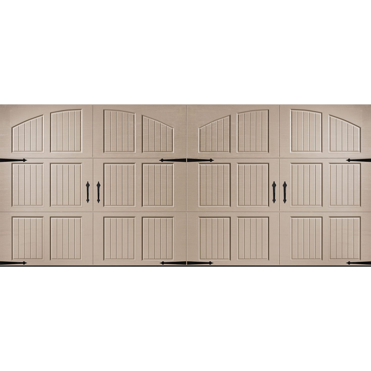Amarr Classica 3000 Sandtone Carriage House Garage Door (Multiple ...