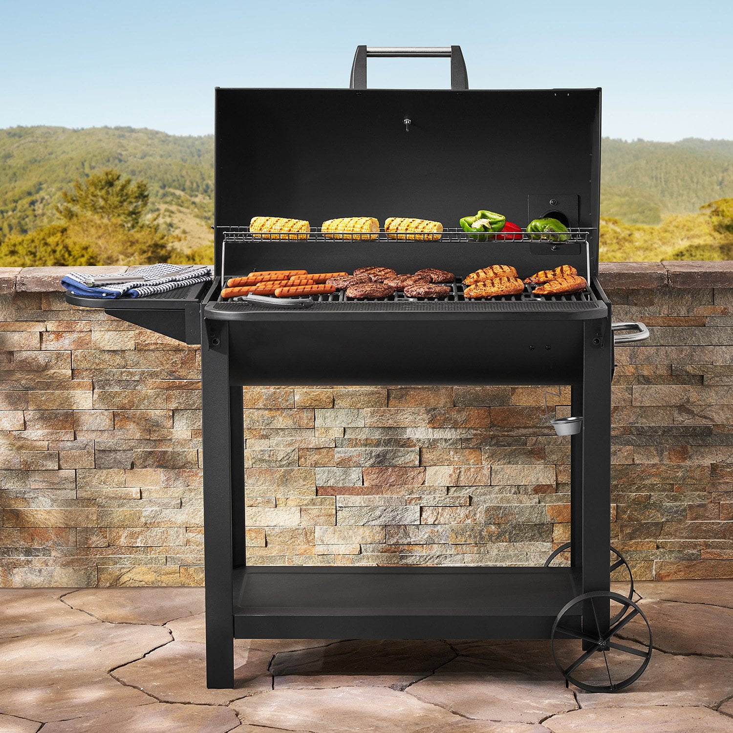 Member's Mark 35" Barrel Charcoal Grill - Samsclub.com