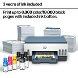 HP Smart Tank 7002 All-in-One Inkjet Printer, 2 Bonus Black Ink Bottles ...