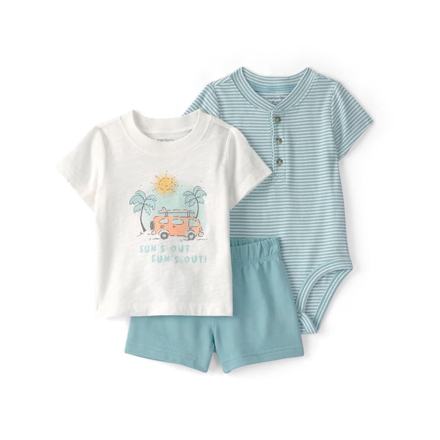 CARTER'S BOYS 3PC OUTFIT SET - Samsclub.com