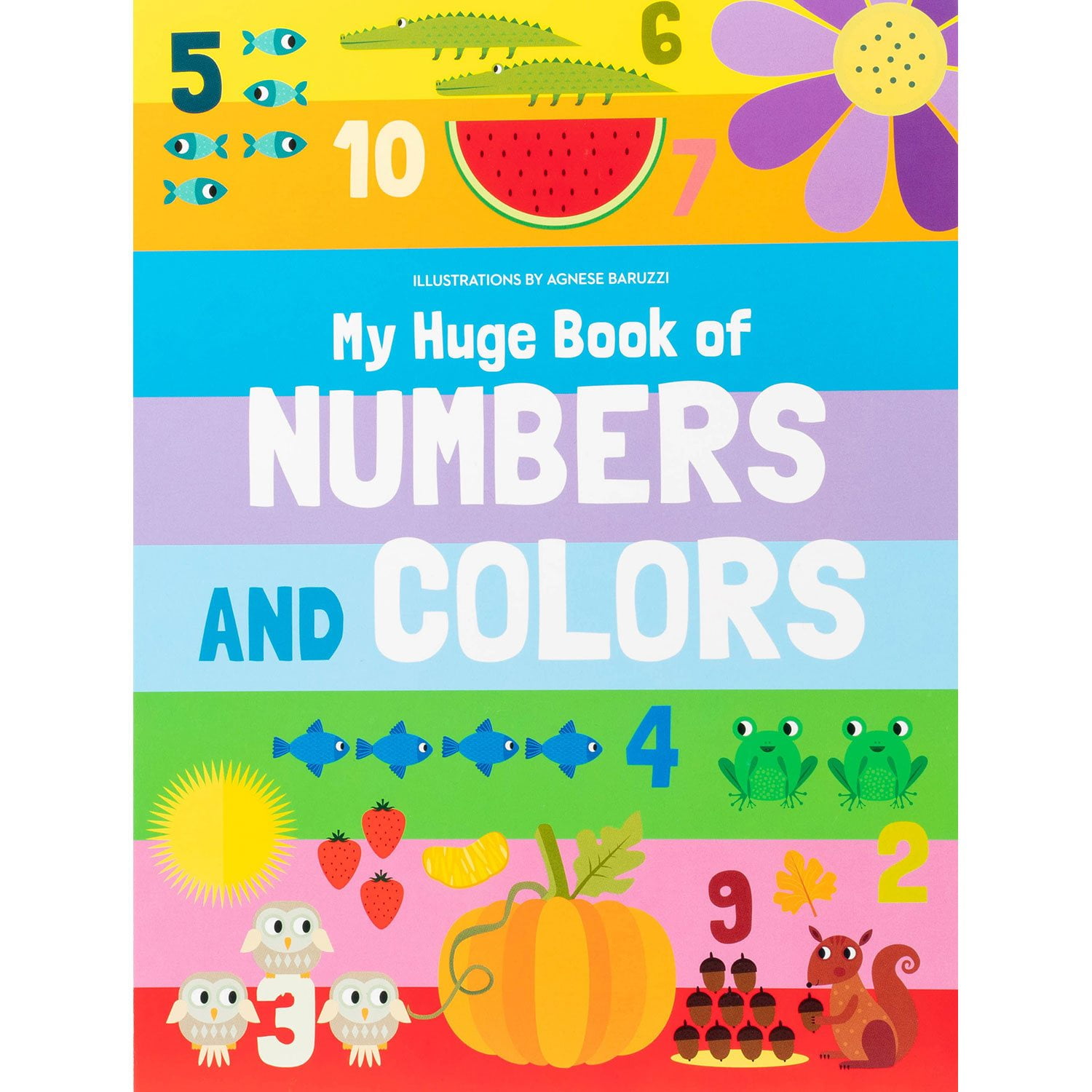 Sam's Exclusive - My Huge Book of Numbers and Colors, Board Book ...