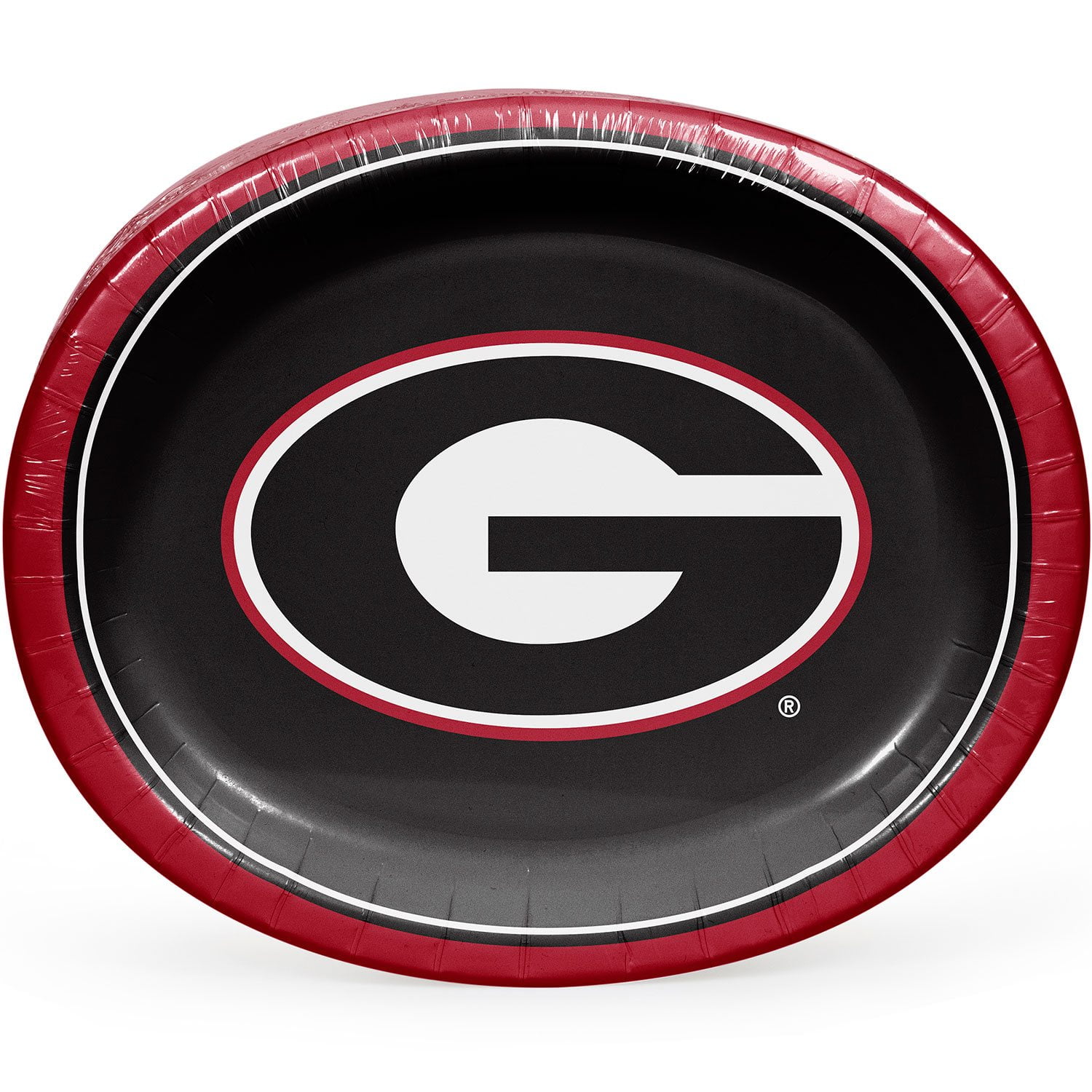 NCAA Oval Paper Plates, 10" x 12", 50 ct., Choose Team - Samsclub.com