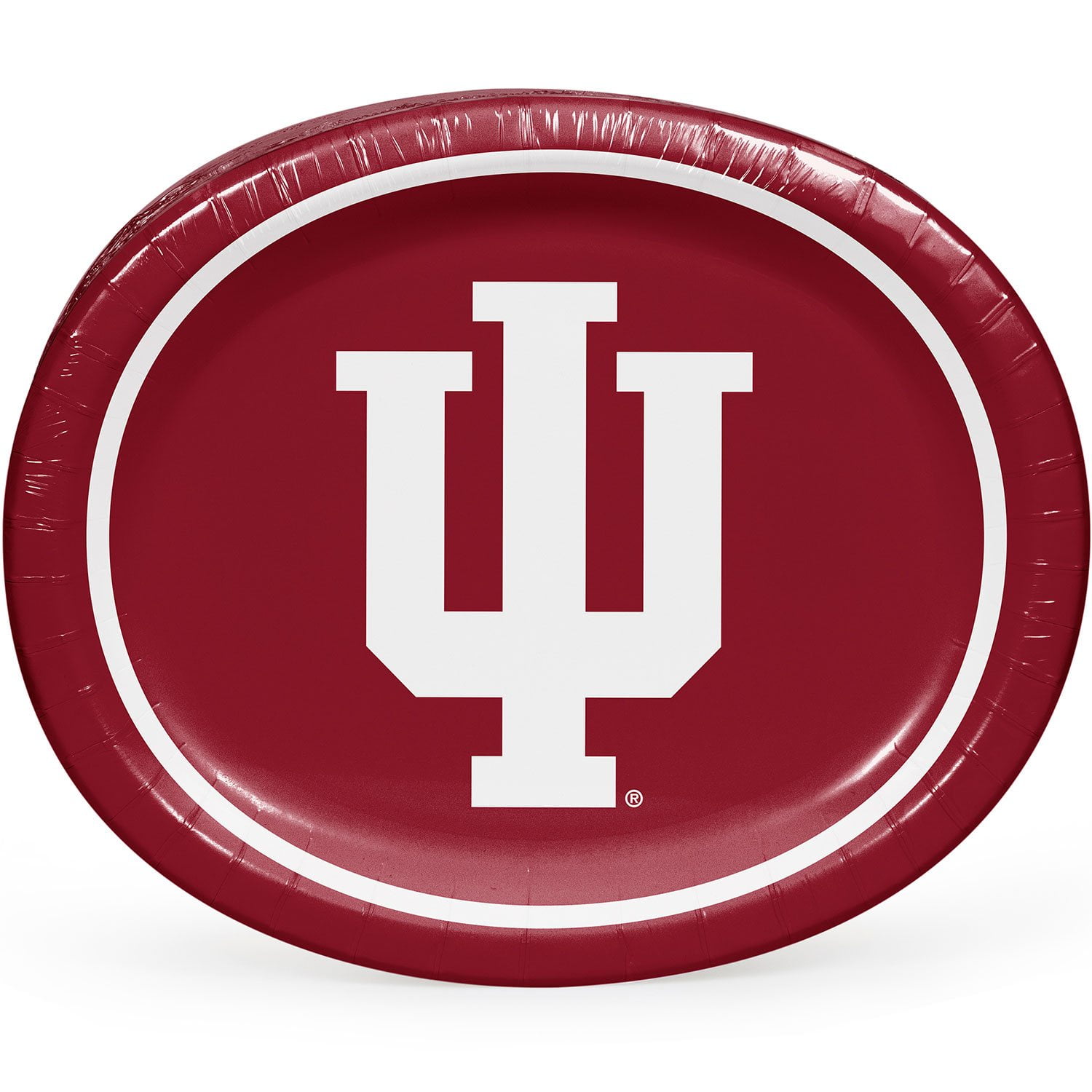 NCAA Oval Paper Plates, 10" x 12", 50 ct., Choose Team - Samsclub.com