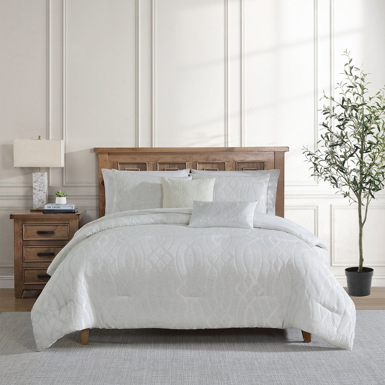 Tahari Home 5-Piece Jacquard Comforter Set, Assorted Sizes - Samsclub.com