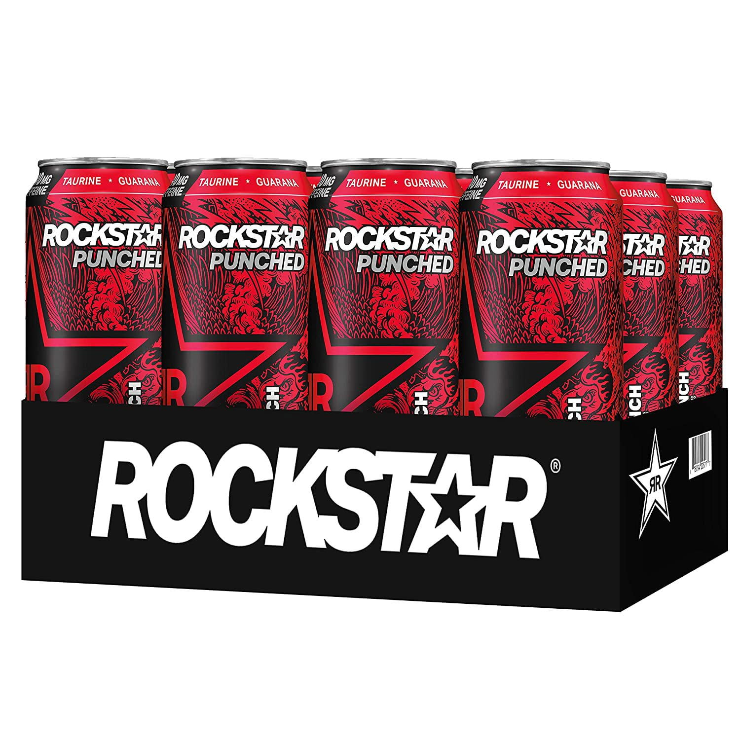 Rockstar Punched Fruit Punch Energy Drink (16 fl. oz., 12 pk ...