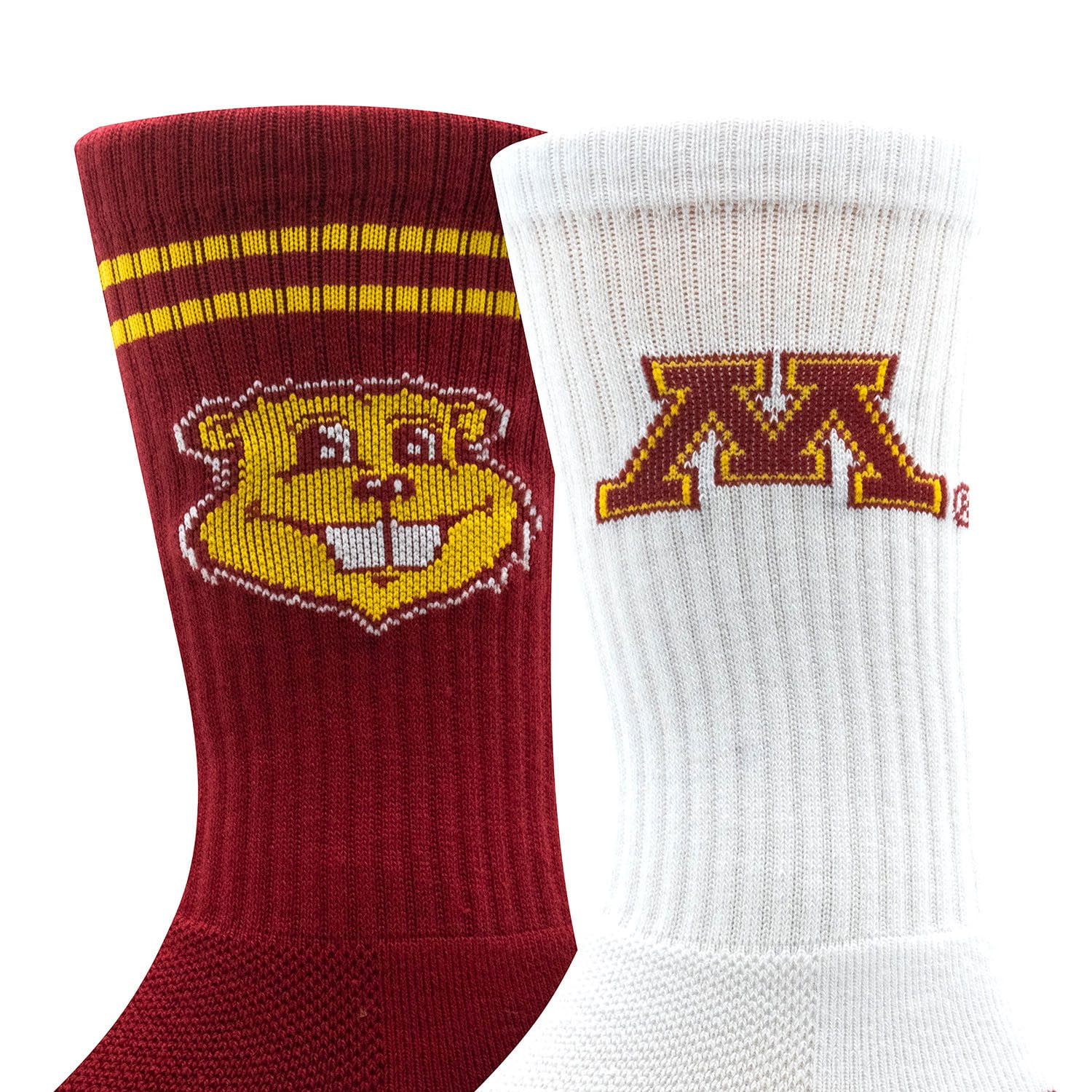Minnesota Gophers Adult 2-Pack Crew Socks - Samsclub.com