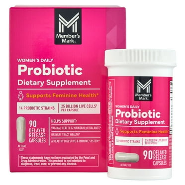 Member's Mark 10 Strain Probiotic Capsules, 84 ct. - Samsclub.com