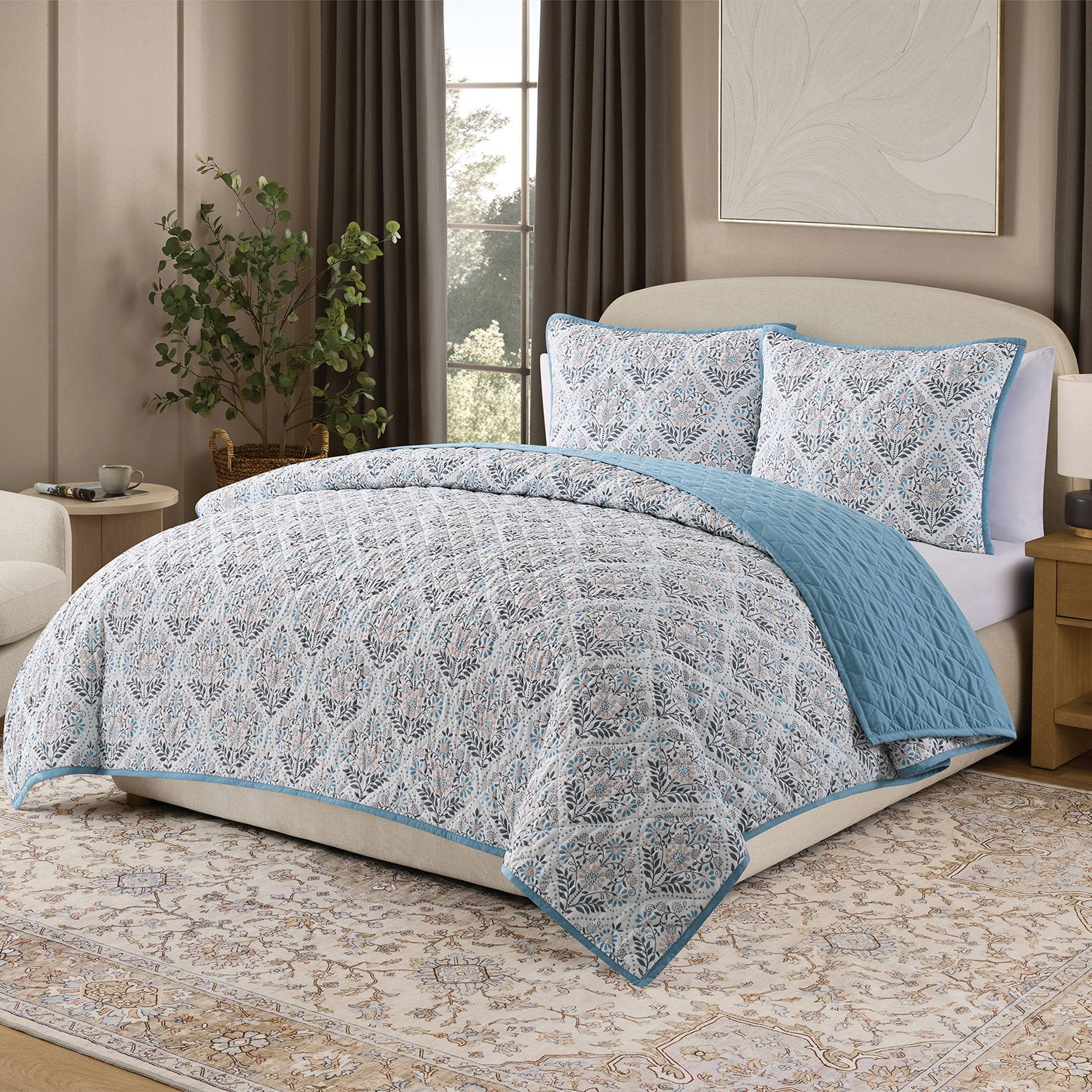 Member's Mark Microfiber Printed Quilt Sets, Assorted Sizes - Samsclub.com