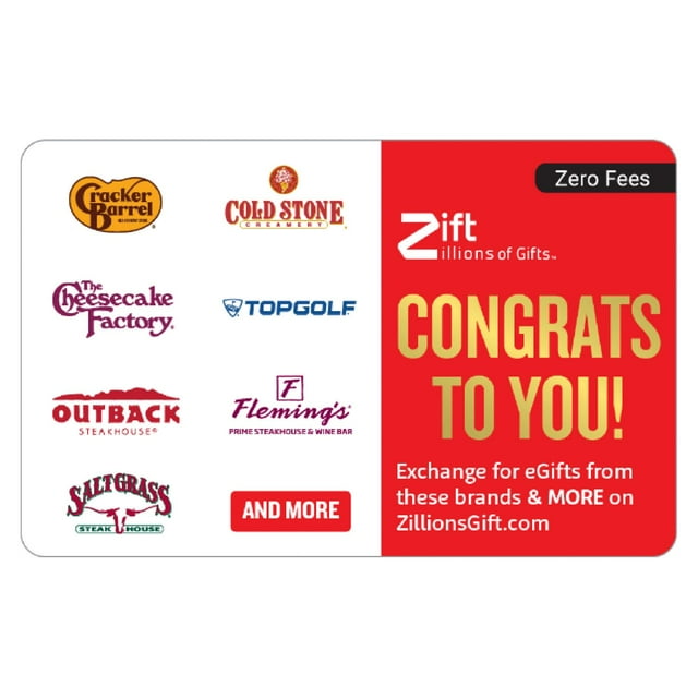 Congrats to You $50 eGift Card – Zift Zillions of Gifts - Samsclub.com