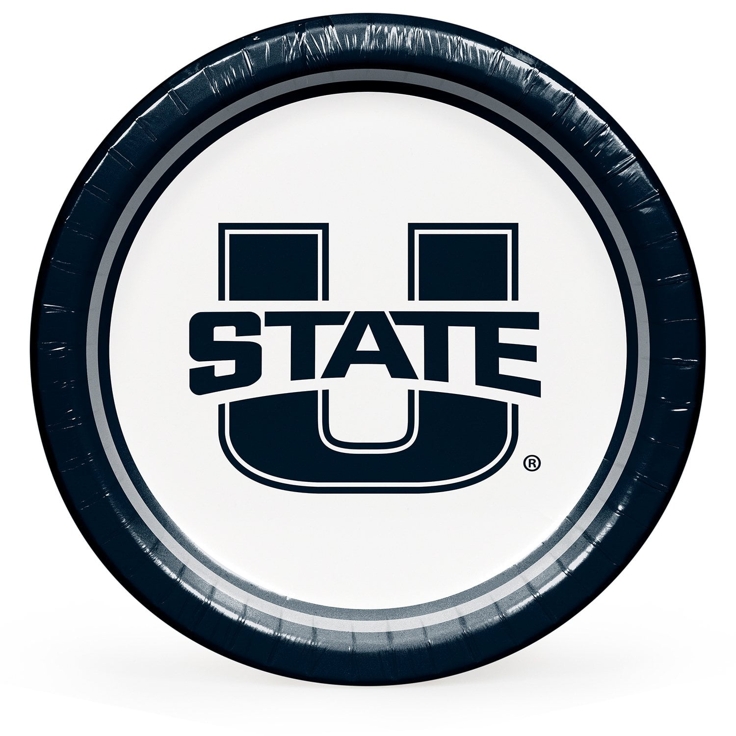 Utah State Aggies NCAA Round Paper Plates, 10", 85 ct. - Samsclub.com