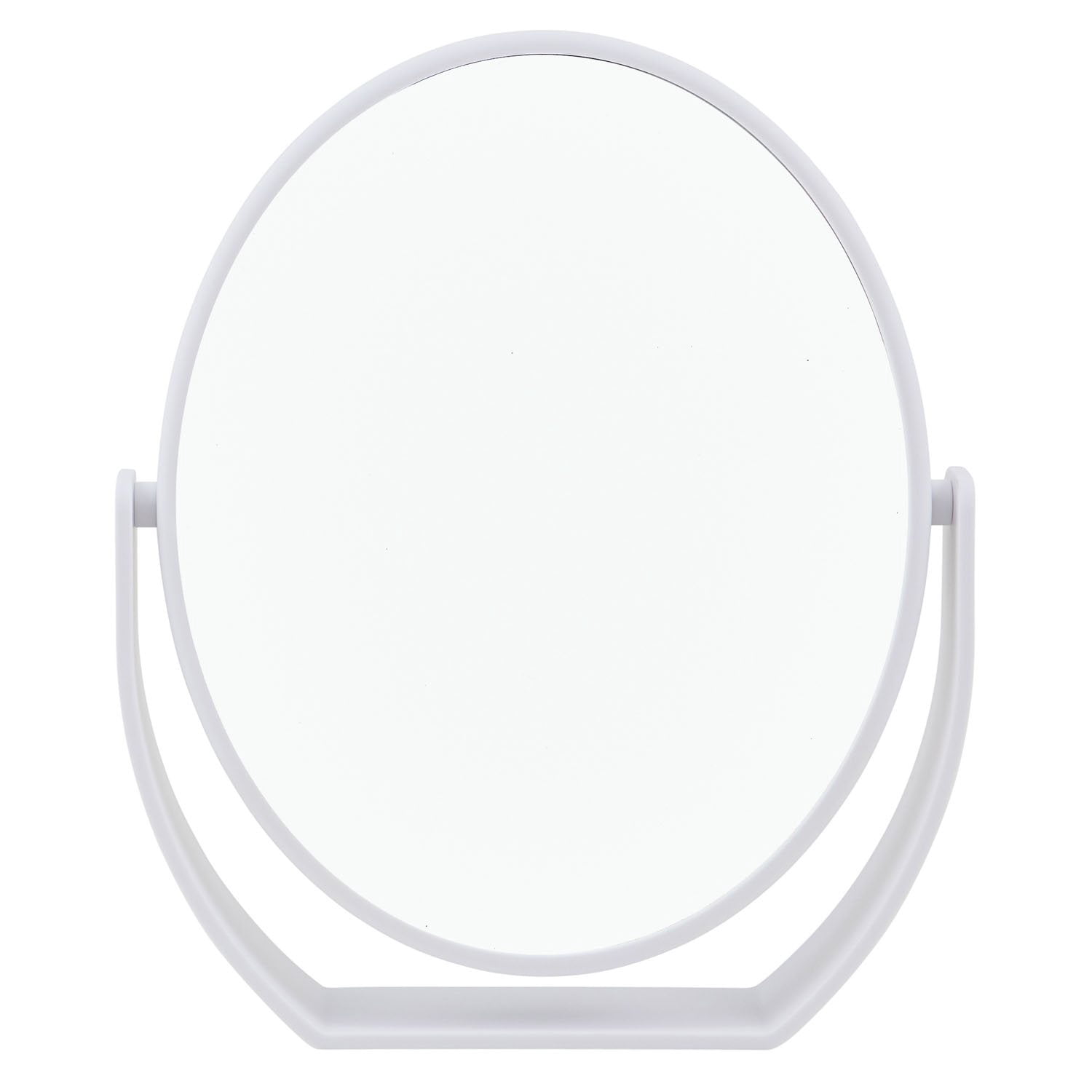 Thinkspace Beauty Soft-Touch Oval Vanity Mirror, Choose Color ...