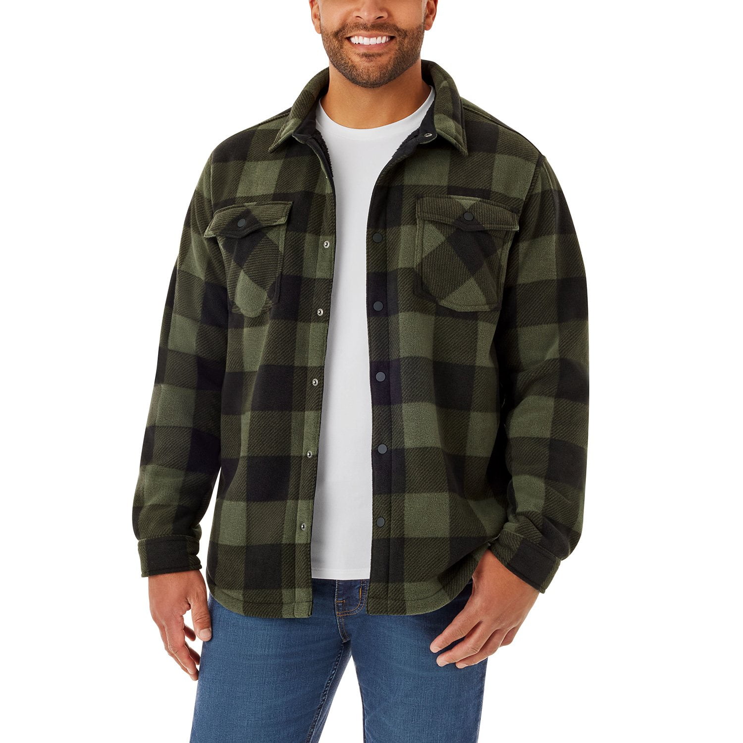 Member's Mark Men's Sherpa Lined Shacket - Samsclub.com