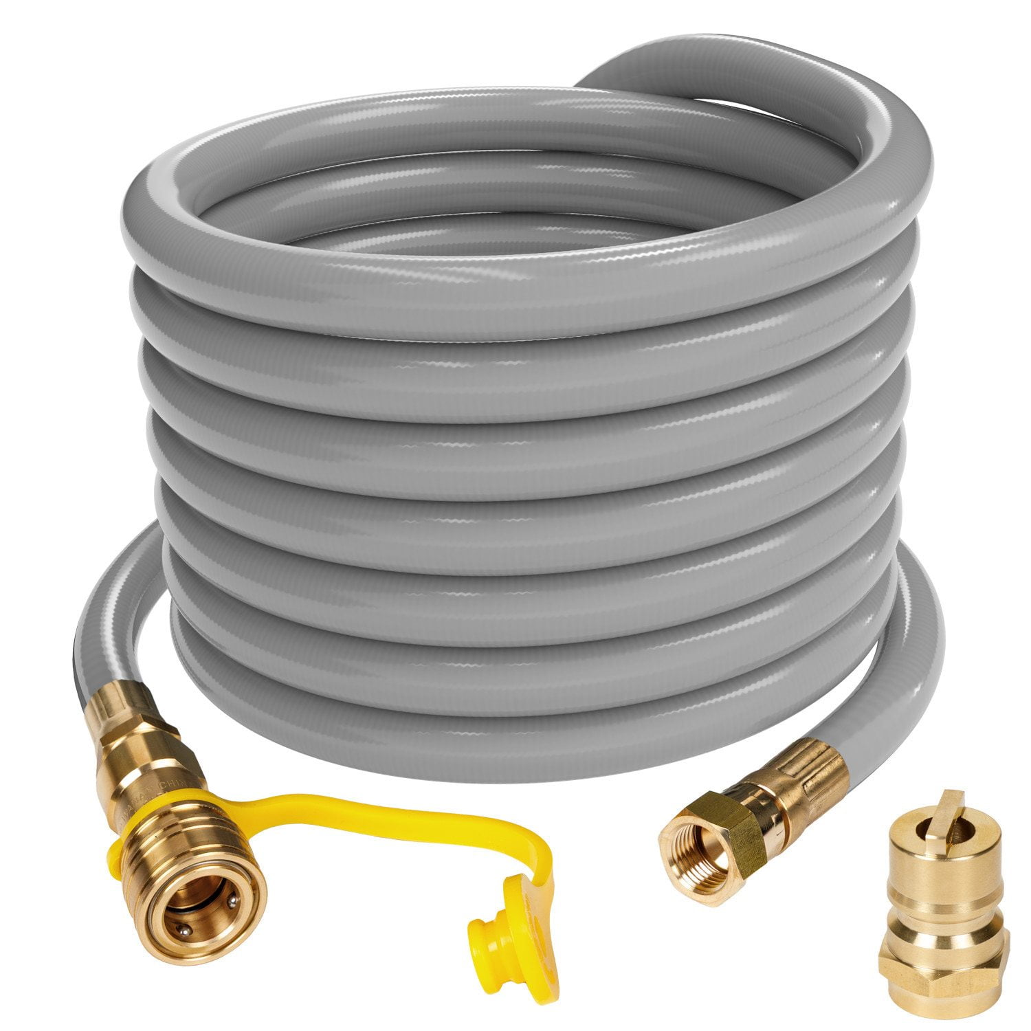 Westinghouse 15" or 25' Natural Gas Hose with Adapter, 1/2-Inch ...
