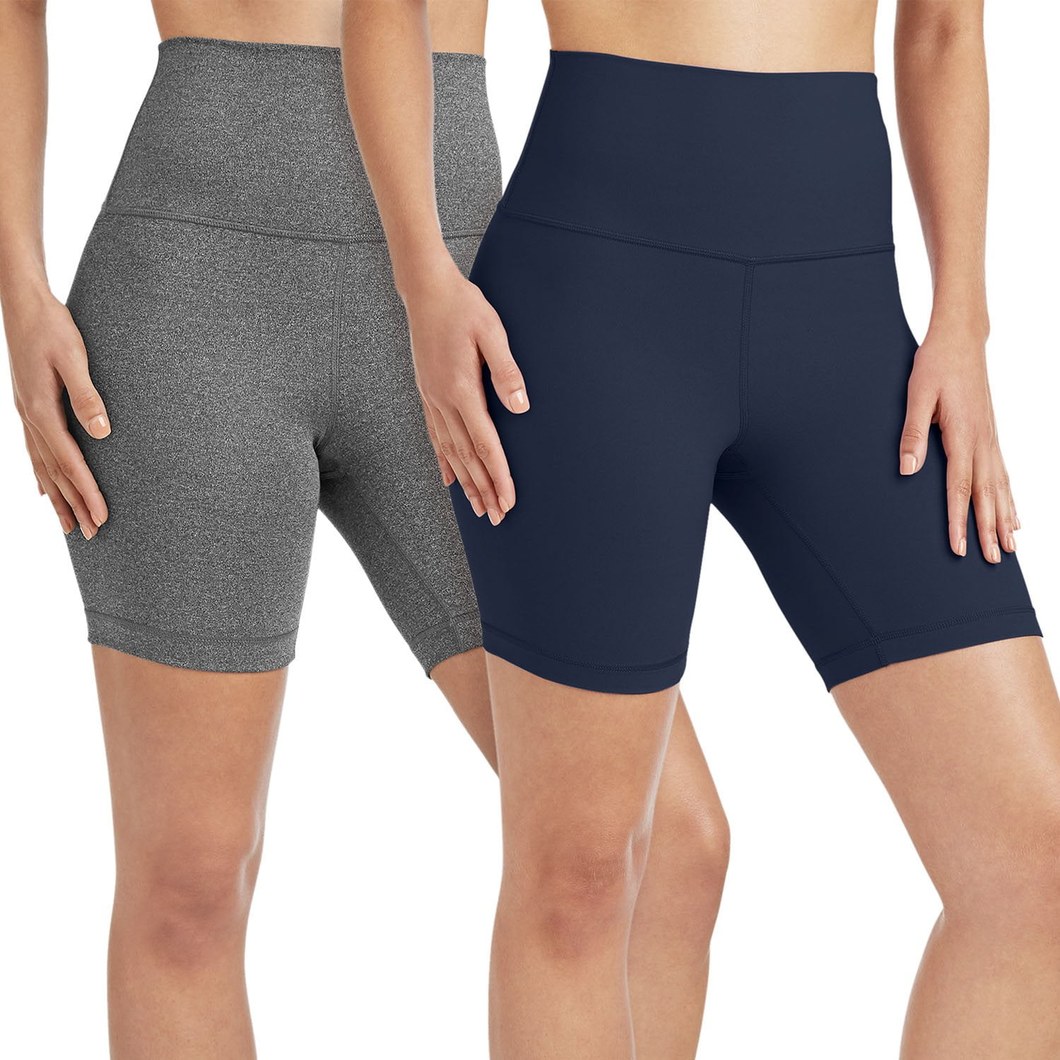 Member's Mark Women's 2 Pack Zen High Rise 7" Bike Shorts - Samsclub.com