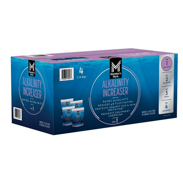 Member's Mark Alkalinity Increaser, 4 x 5lb Bags - Samsclub.com