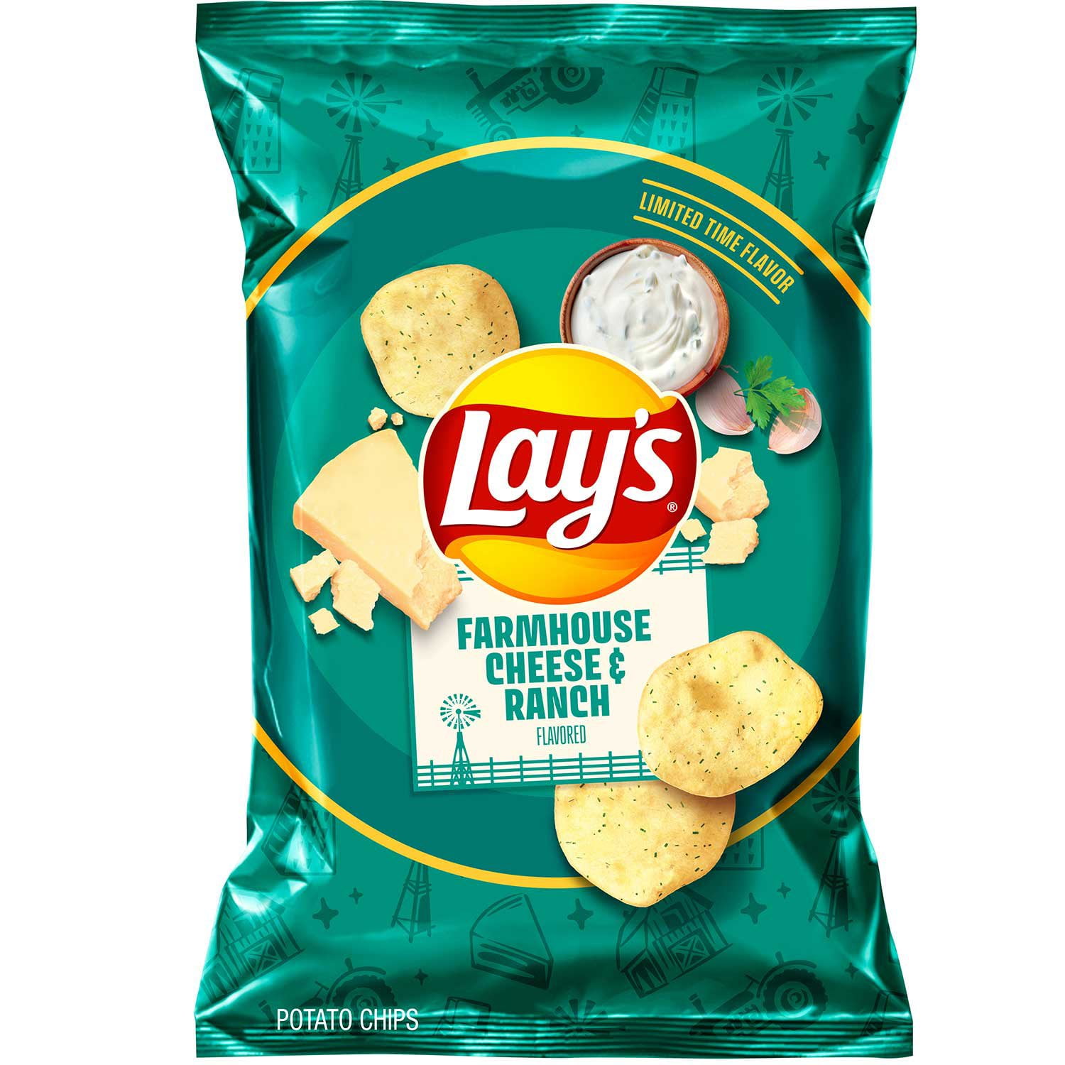 Lay's Farmhouse Cheese & Ranch Potato Chips, 15 oz. - Samsclub.com