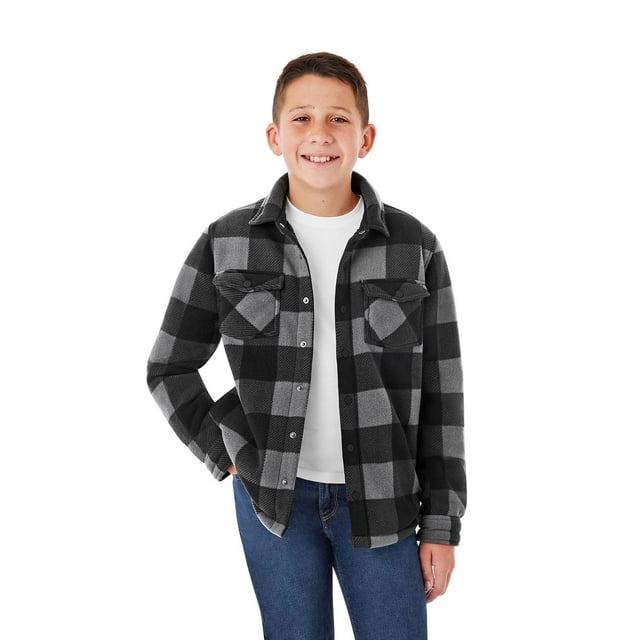 Member's Mark Boys Sherpa Lined Shacket - Samsclub.com