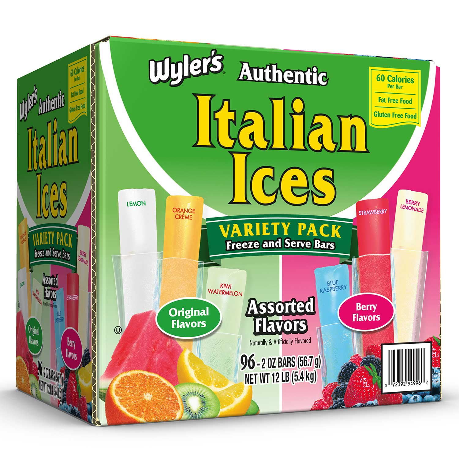 Wyler's Authentic Italian Ices, 2 oz., 96 pk. - Samsclub.com
