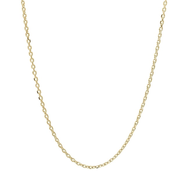 Diamond Cut Cable Link Chain Solid in 14K Gold - Samsclub.com
