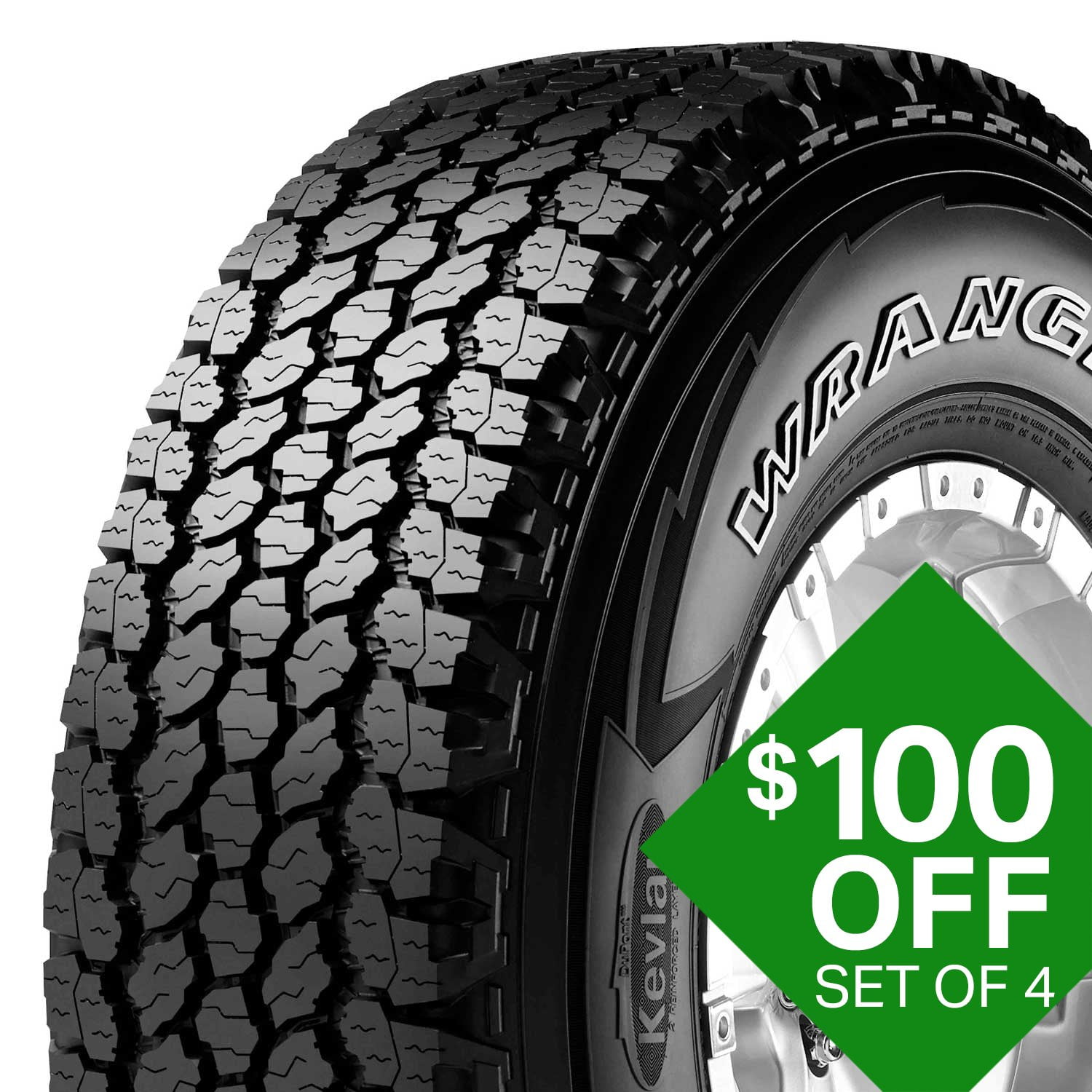 Goodyear Wrangler AT Adventure - 275/60R20 115T Tire - Samsclub.com