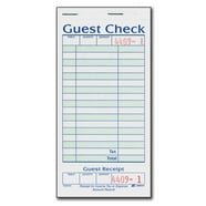 2-Part Carbonless Guest Check - 50 checks/book - 10 pk. - Samsclub.com