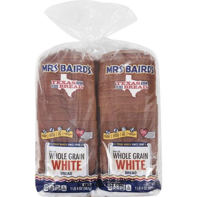 Mrs. Baird's Whole Grain White Bread 20 oz., 2 pk. - Samsclub.com