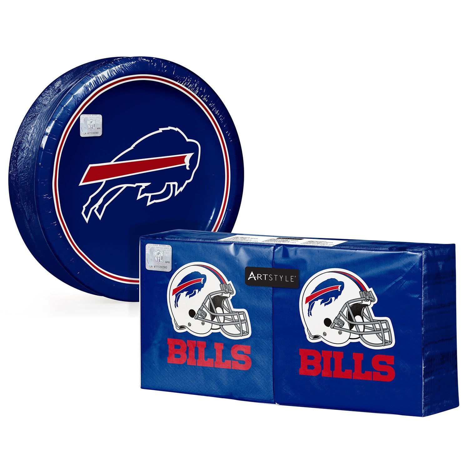 NFL Paper Plates & Napkins Kit, 285 ct., Choose Team - Samsclub.com