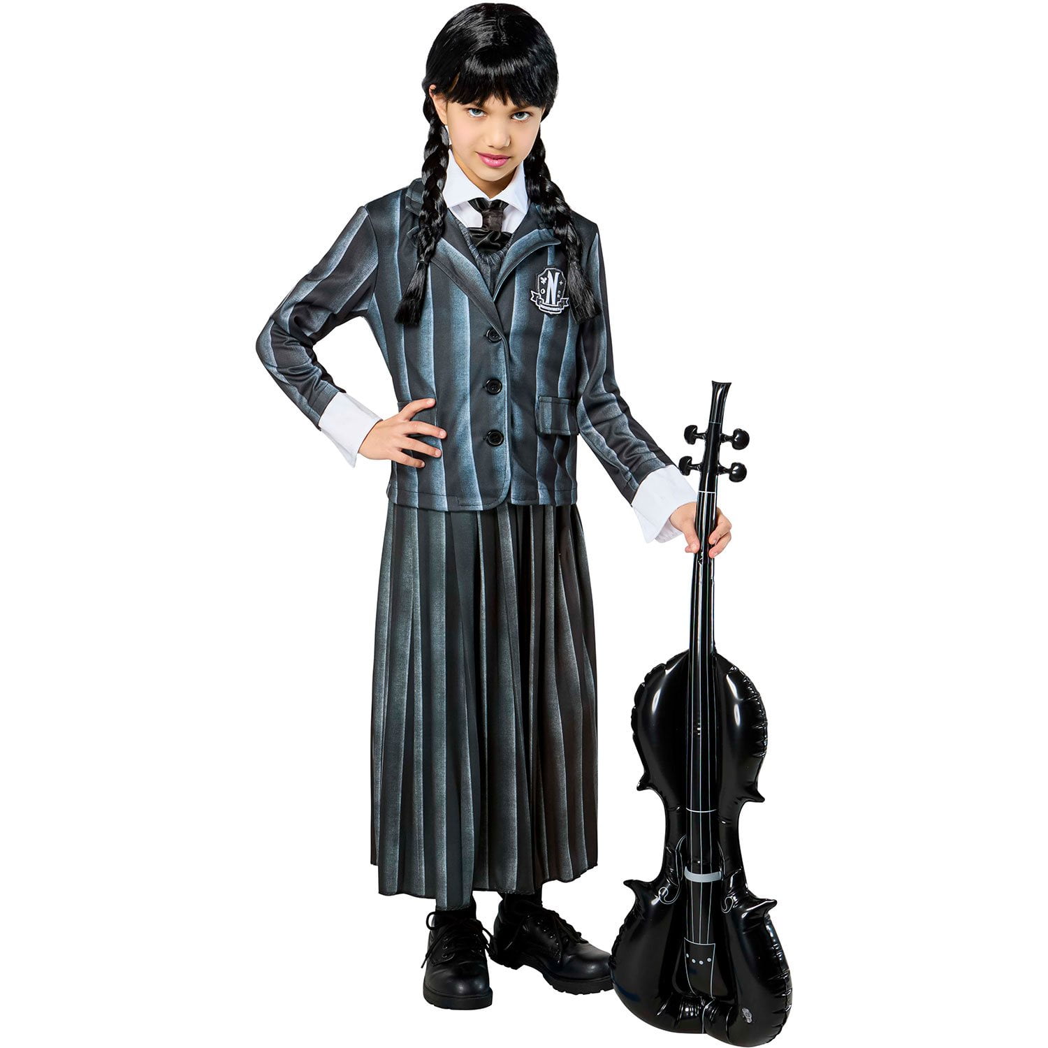 Wednesday Addams Kids Deluxe Costume - Samsclub.com