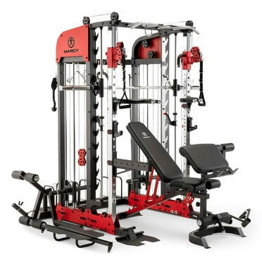 Marcy Pro Deluxe Cage System with Weight Lifting Bench - Samsclub.com