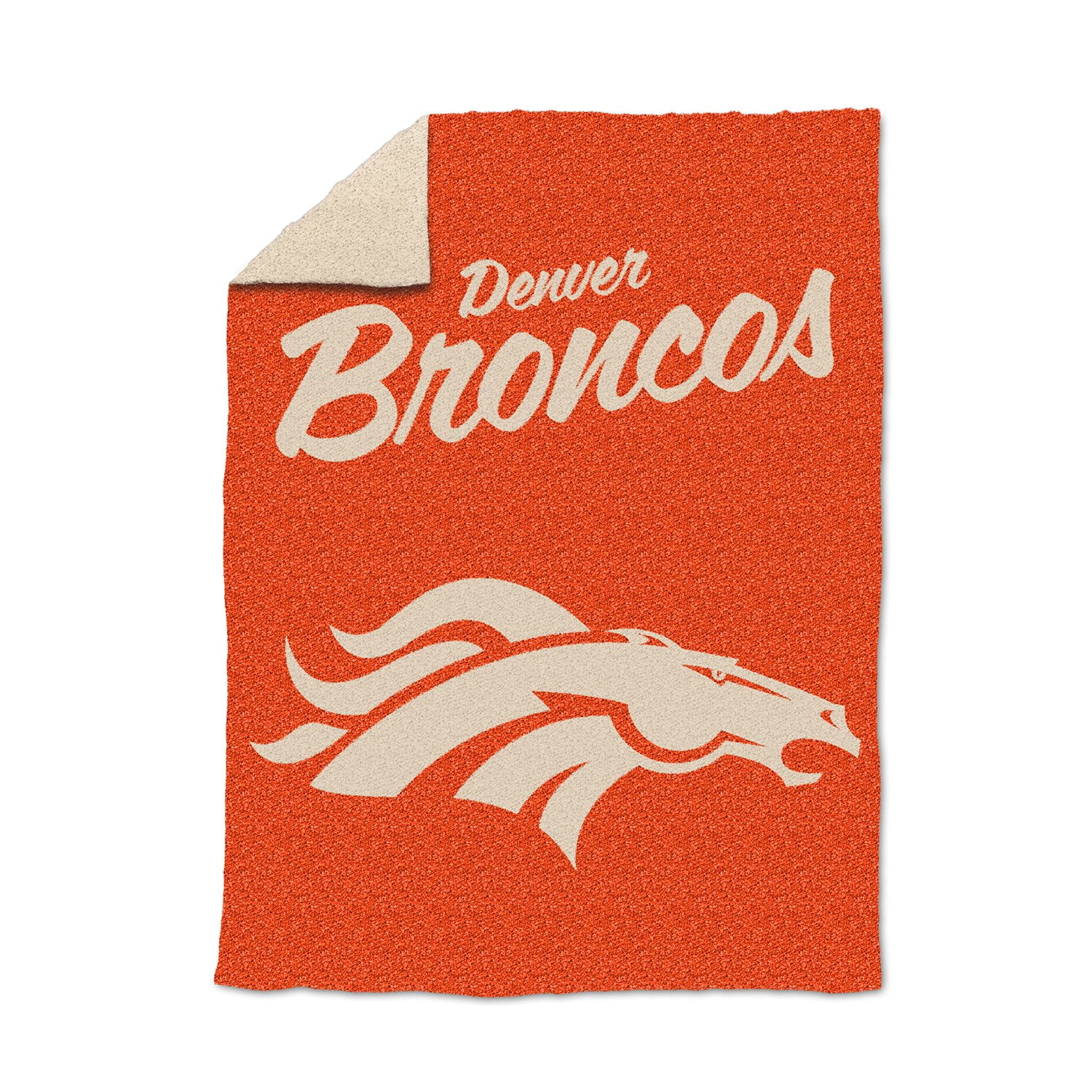 Logo Brands Denver Broncos Luxe Dreams Throw, 60" x 80" - Samsclub.com