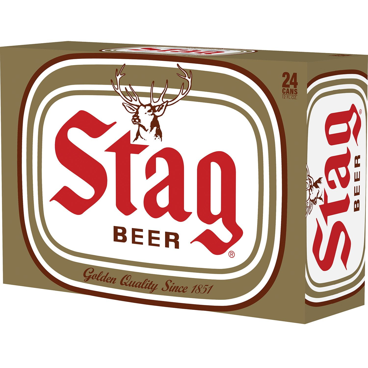 Stag Lager Beer, 12 fl. oz. can, 24 pk. - Samsclub.com