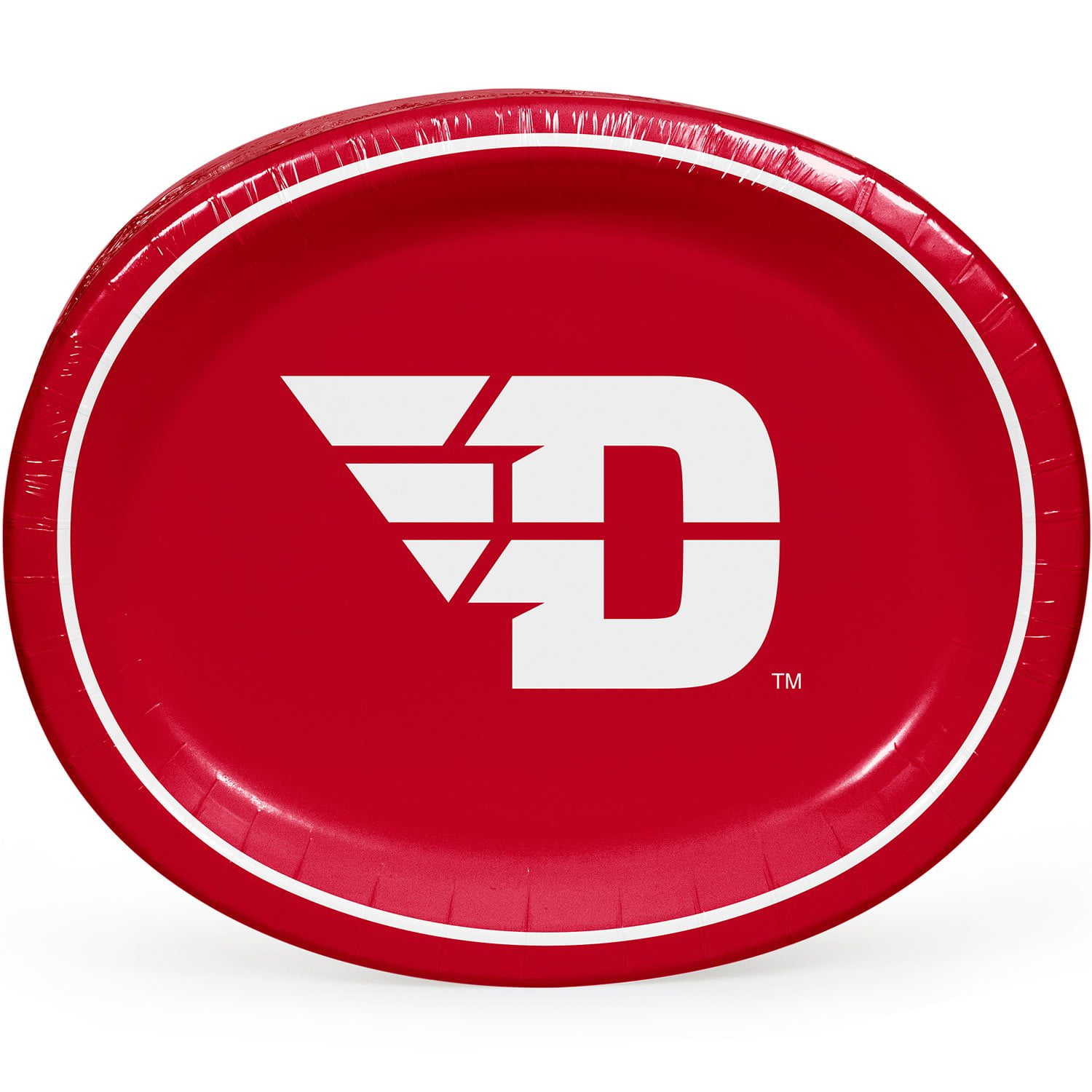 NCAA Oval Paper Plates, 10" x 12", 50 ct., Choose Team - Samsclub.com